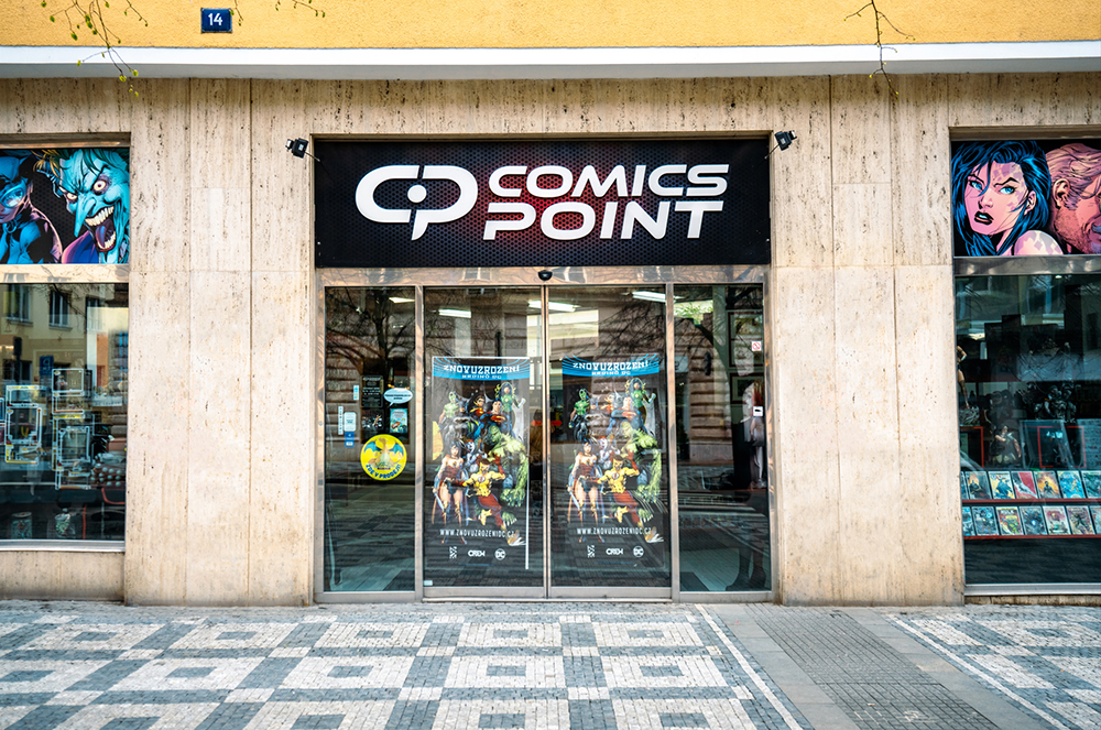 Anglická 14, Praha 2 - Comics Point